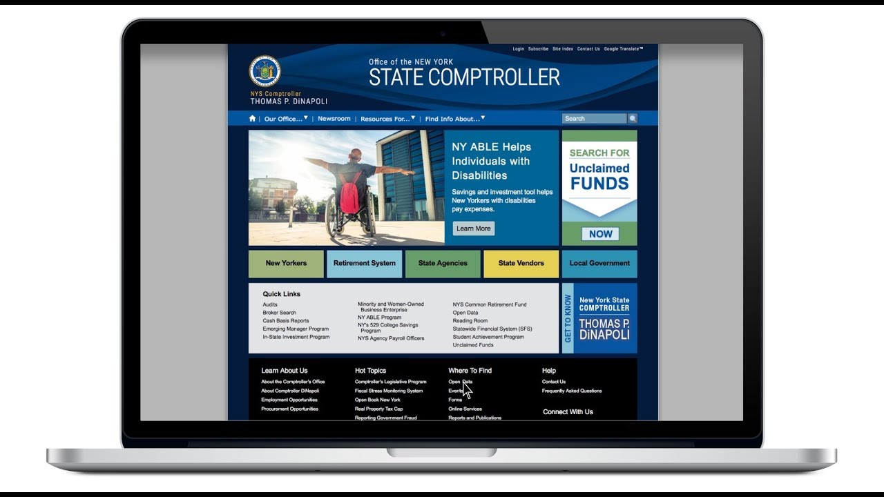 Taxpayer Guide to OSC Website - YouTube