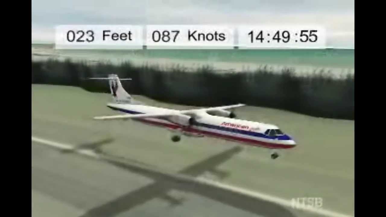 Excutive Airlines Flight 5401 NTSB Animation - YouTube