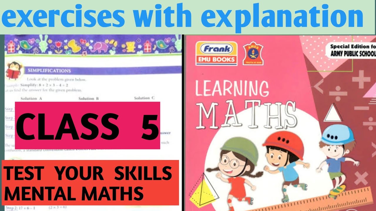 CLASS 5 CHAPTER 9 SIMPLIFICATIONS AND AVERAGE - YouTube