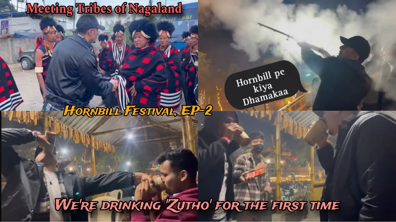 Hornbill Festival, Day-2 | Tried local foods, Zutho | meeting Tribes of ...