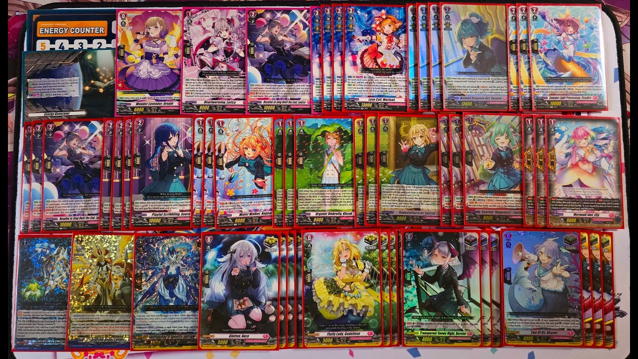CardFight Vanguard Love Call, Marlean List Enero 2025! - YouTube