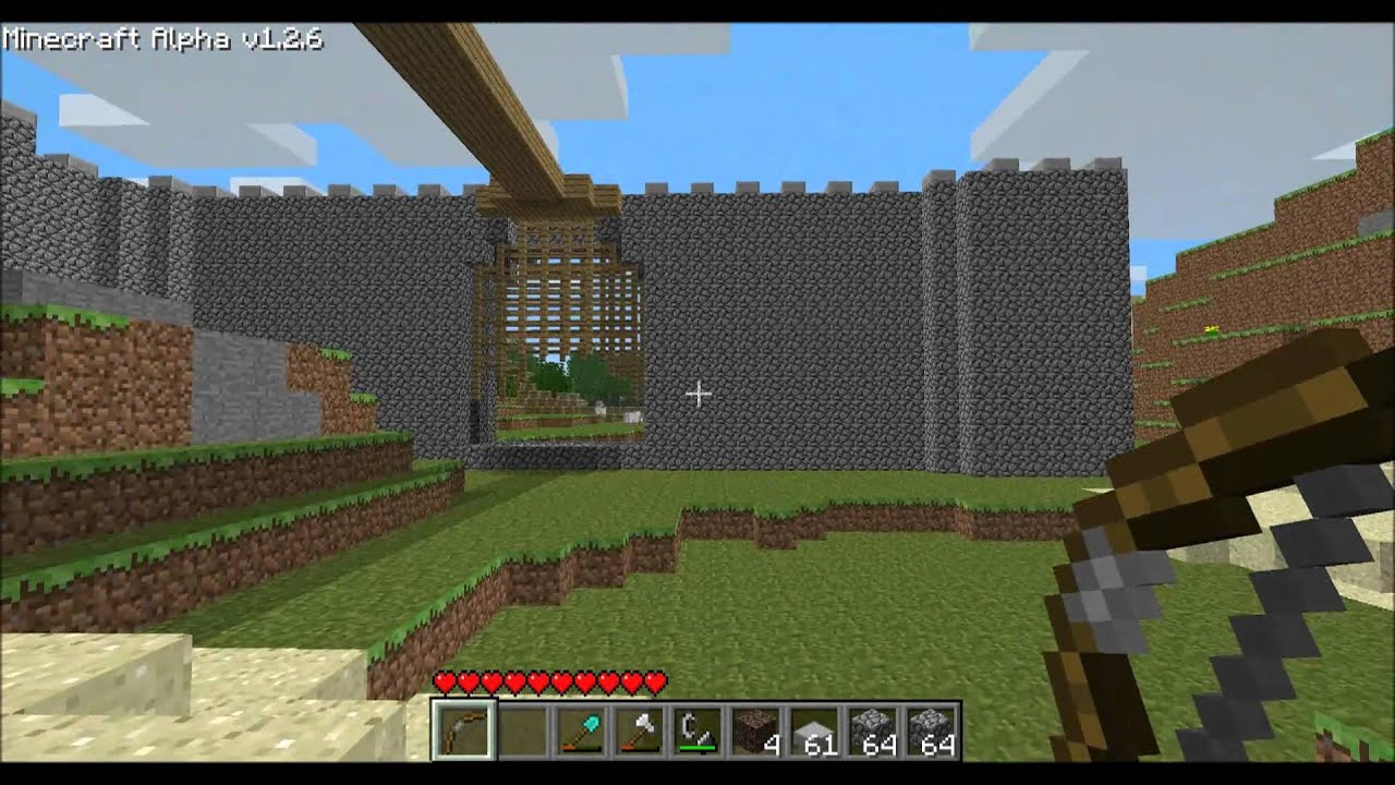 HD Minecraft - The Great Wall of Minecraft + The Nether - YouTube