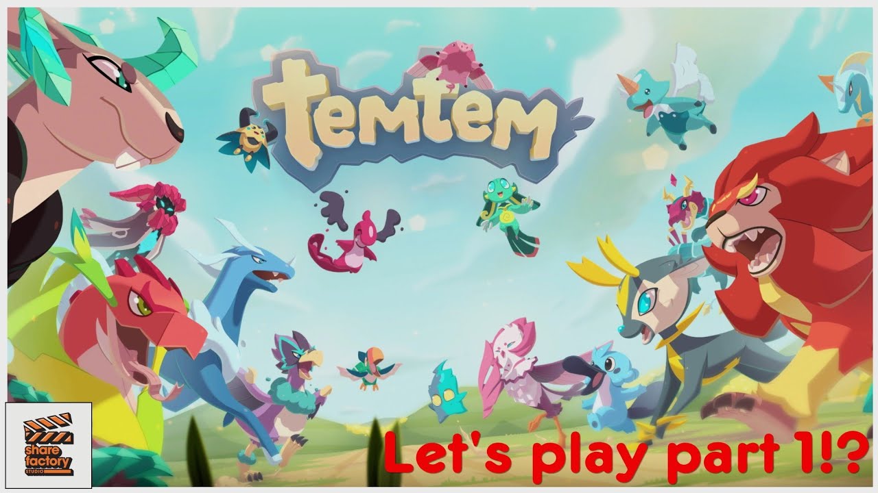 Temtem let's play part 1 - First time ever playing this game! - YouTube