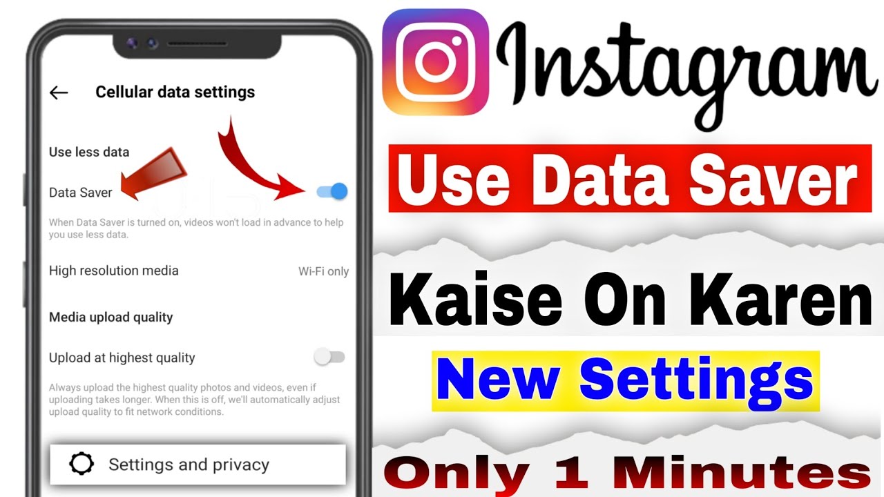 Instagram Data Saver New Settings / How To Save Internet On Instagram ...