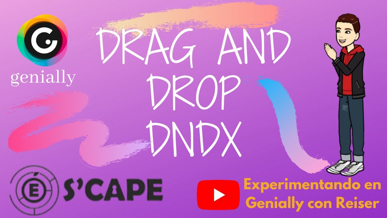 MÁS drag and drop (plantilla DNDX)→En Genially - YouTube