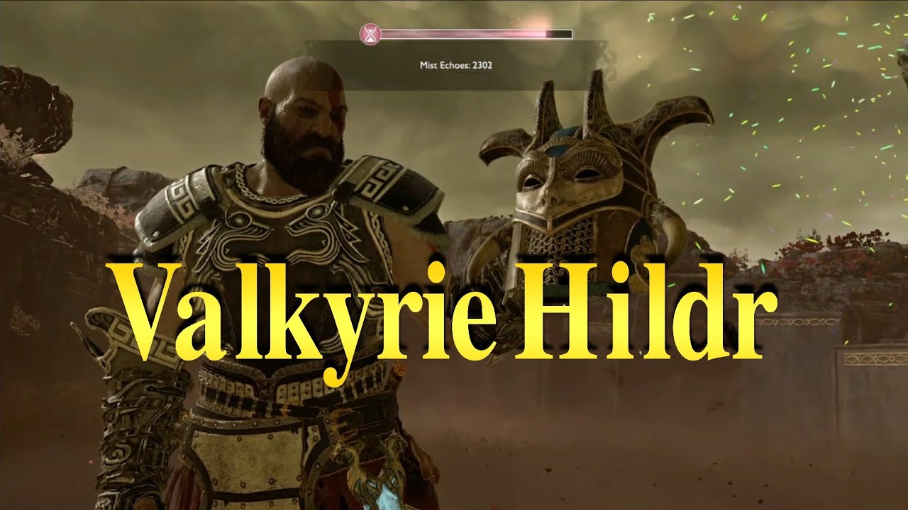 God of war 4 | Valkyrie Hildr Fight | Give Me God Of War Difficulty ...