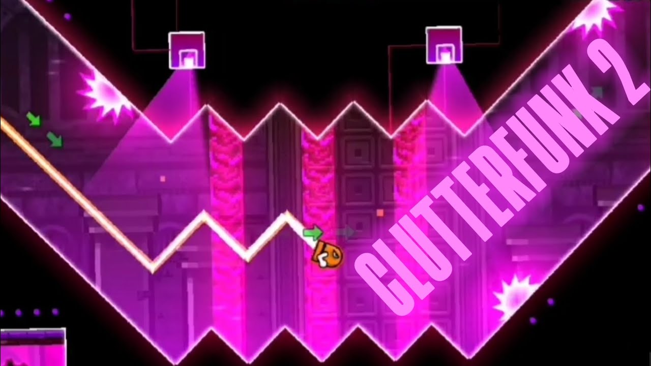 CLUTTERFUNK 2 by masterthecube5 3 all coins - YouTube