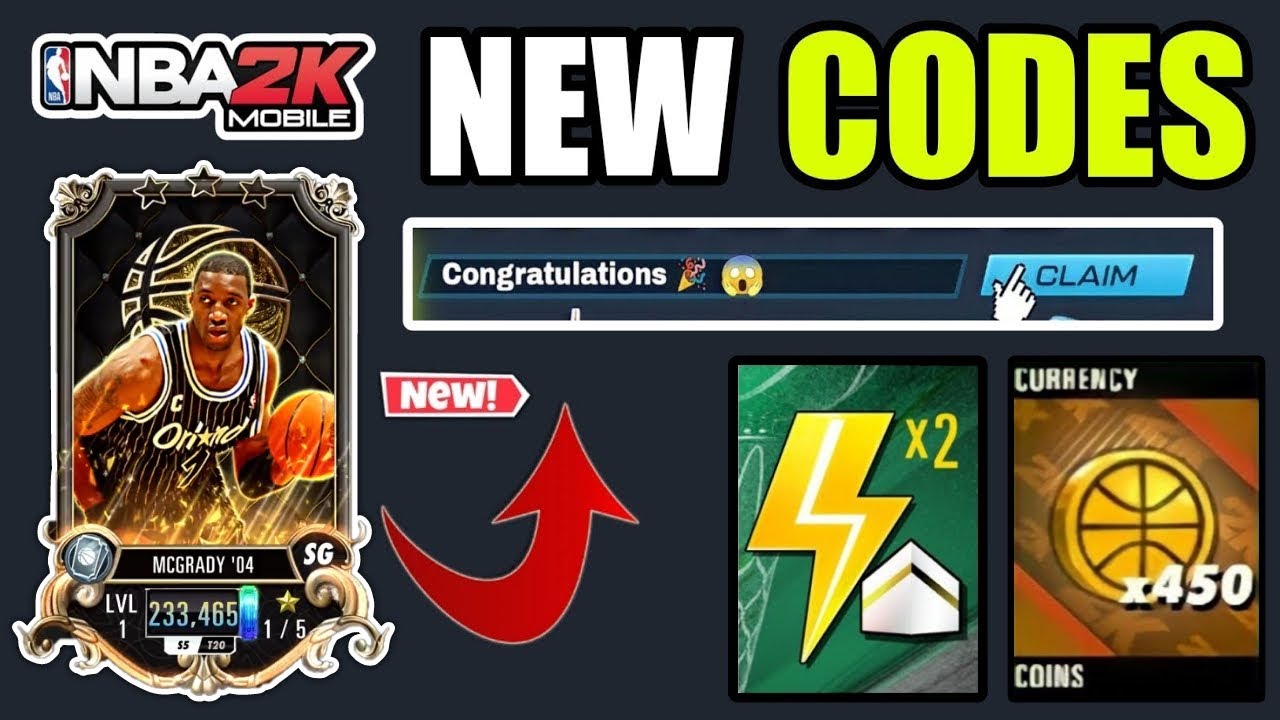 Finally! NBA 2K MOBILE REDEEM CODE - NBA 2K MOBILE REDEEM CODES 2023 ...