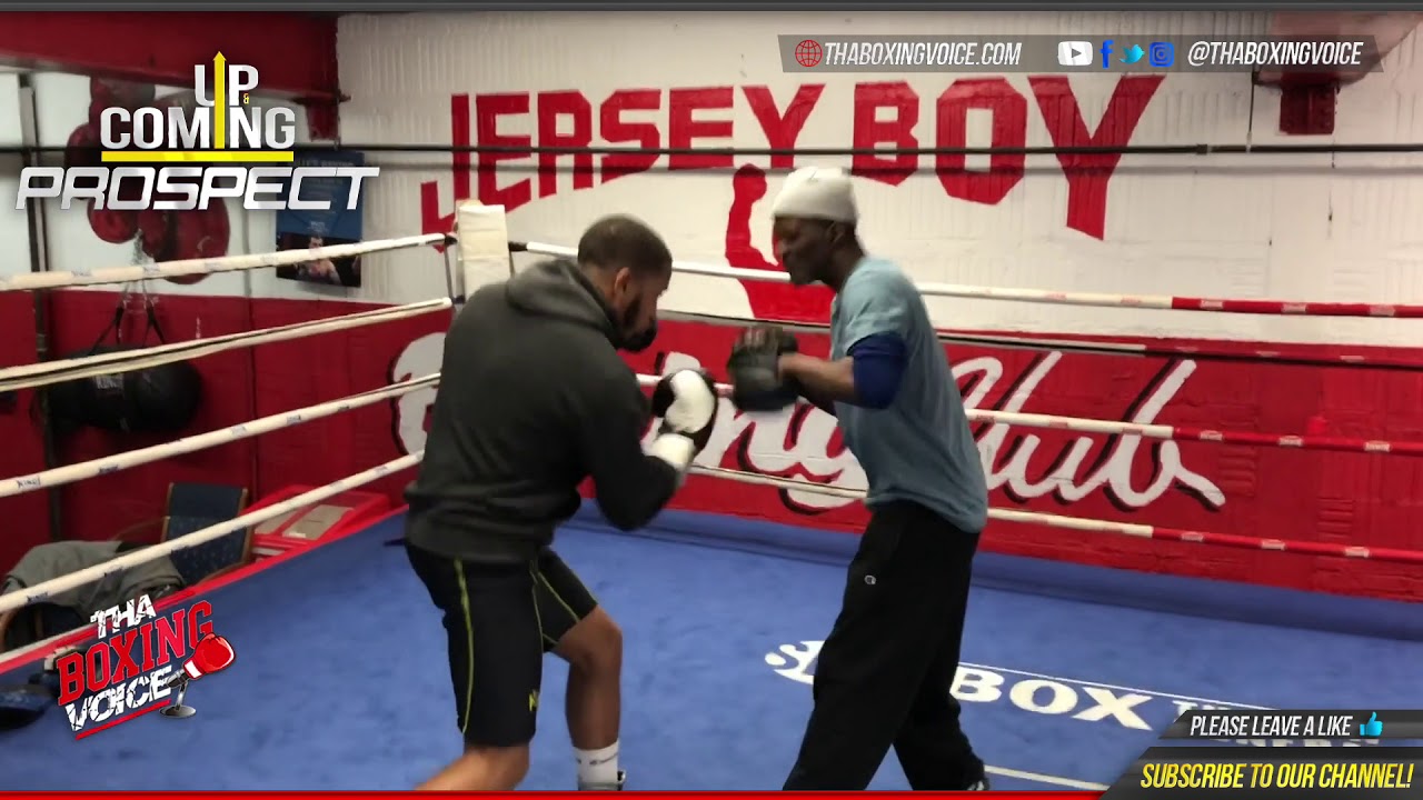 Joel Flores Working On His Skills With Coach James @ Jersey Boy Boxing ...