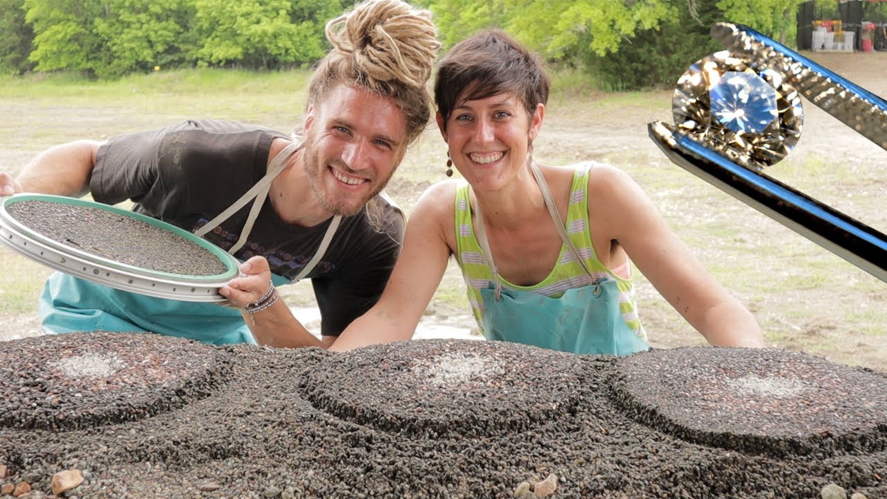 We found a REAL DIAMOND at the Crater of Diamonds State Park in ...