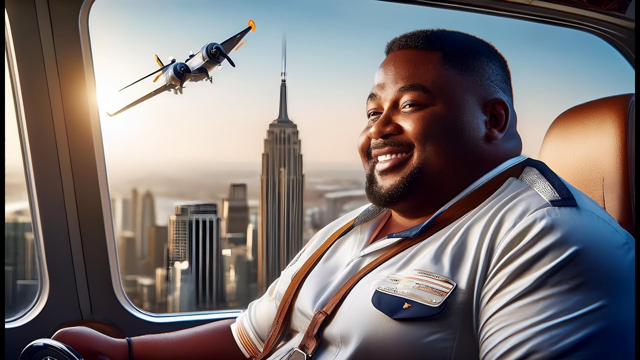 Uncle Lester Takes To The Skies - YouTube