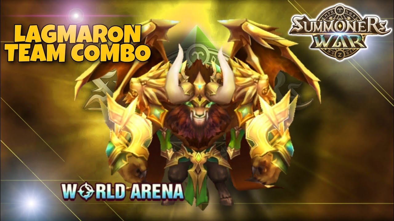 Lagmaron Team Combo in World Arena - Summoners War - YouTube