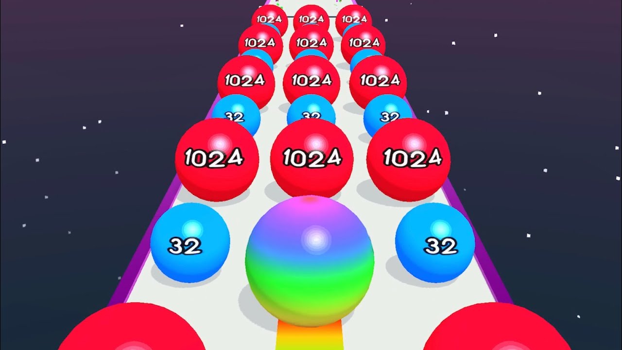 2048 Speed Ball Run 💸🎱🔥MAX LEVELS!! All Levels Gameplay Walkthrough ...