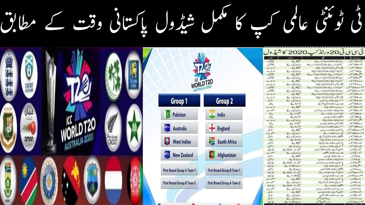 ICC T20 World Cup 2020 Teams Host And Full Schedule - @MXSportsWorld ...