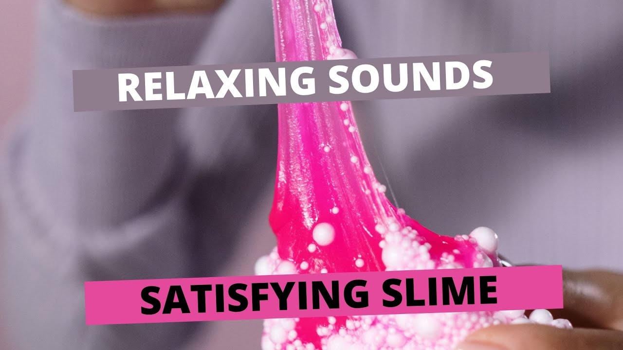 RELAXING SOUNDS | Satisfying Slime | Asmr | Sleep sound | Relaxblink ...