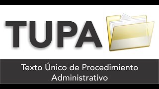 ELABORACIÓN Y ACTUALIZACIÓN DEL TUPA 2021 PARTE 1 LINEA... | Doovi