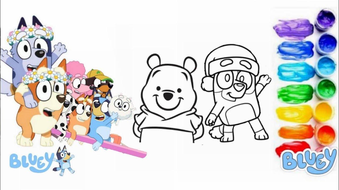 Bluey & Winnie the Pooh Christmas 💙🍯 | Bluey - YouTube
