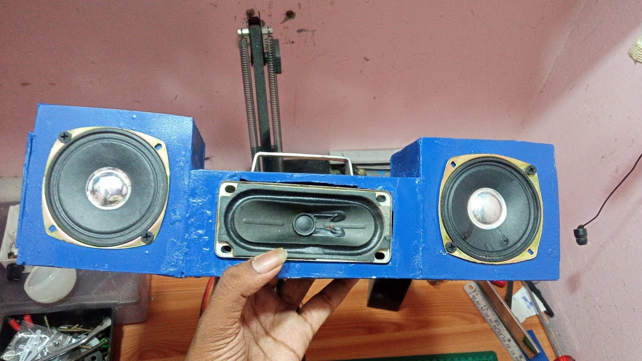How To Make Bluetooth Soundbar Using A PVC Pipe || Bluetooth Speaker ...