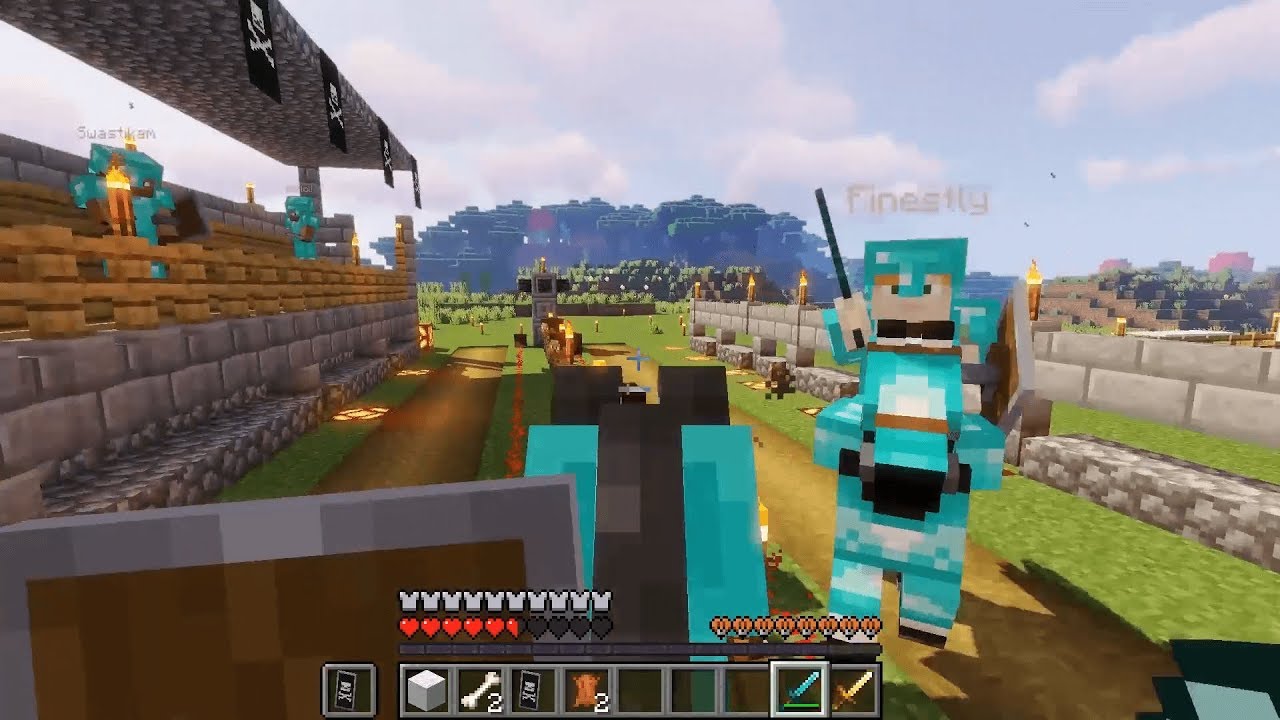 Horse Fight in Minecraft ft. Finestly, Swastikam | Diwali Countdown (Ep ...