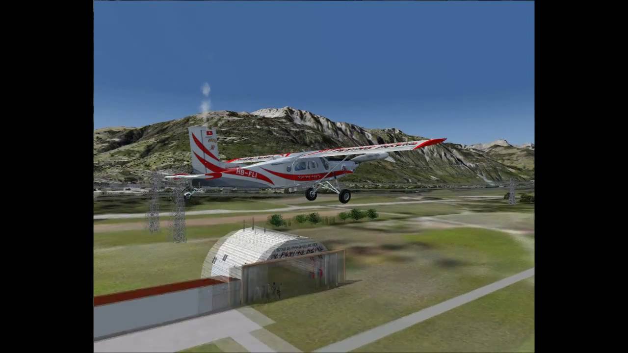 FS2004 Flying Devil Skydiving - YouTube
