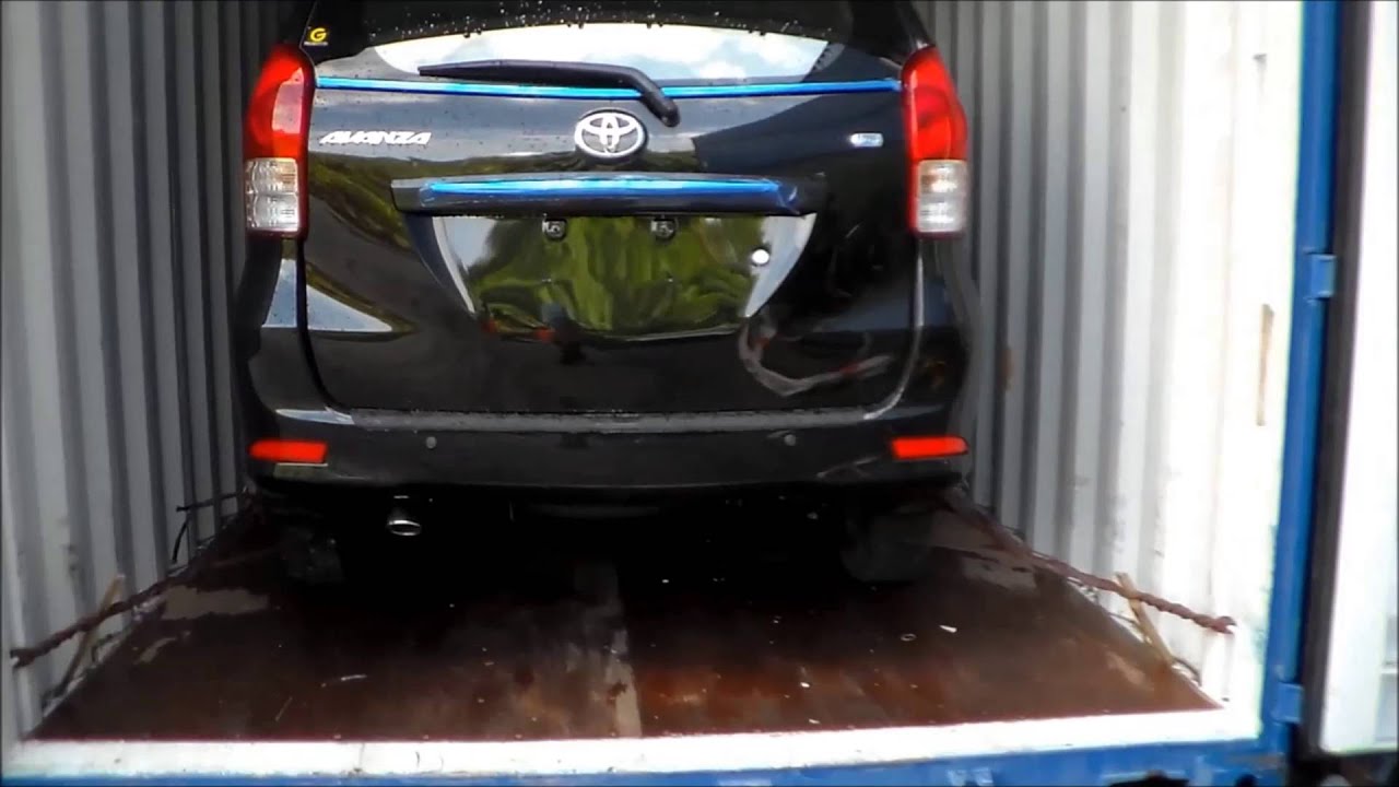 cara muat 3 mobil dalam 1 container mudah aman efektif efisien - YouTube