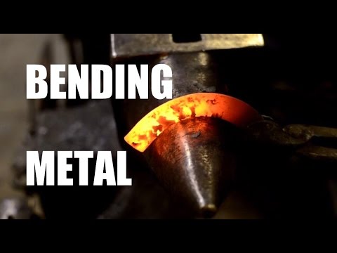 Bending Metal the Hard Way: How to Bend Steel Flat Bar - YouTube