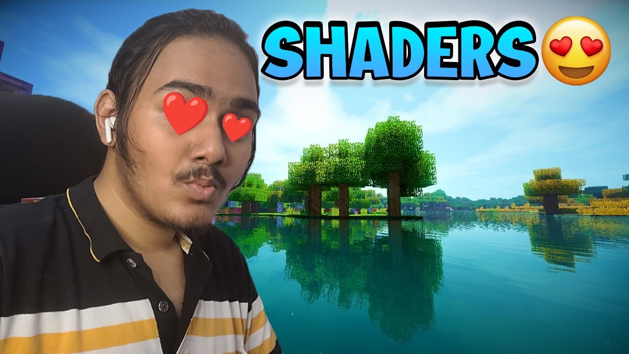 Playing Minecraft with shaders On - YouTube