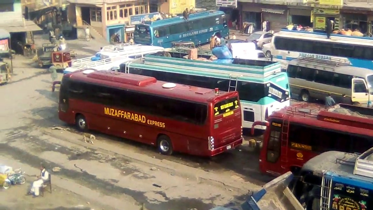 muzaffarabad ajk skyway bus service Pakistan Daewoo bus service ...
