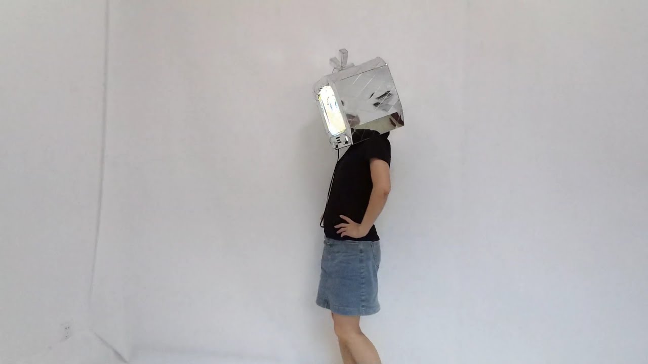 mirrror TV helmet for performance - YouTube