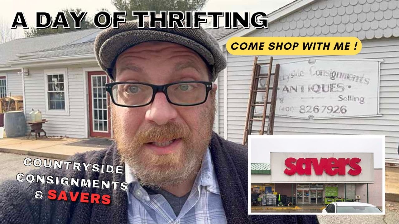 A Day Of Thrifting | Countryside Consignments & Savers | Come Shop With ...