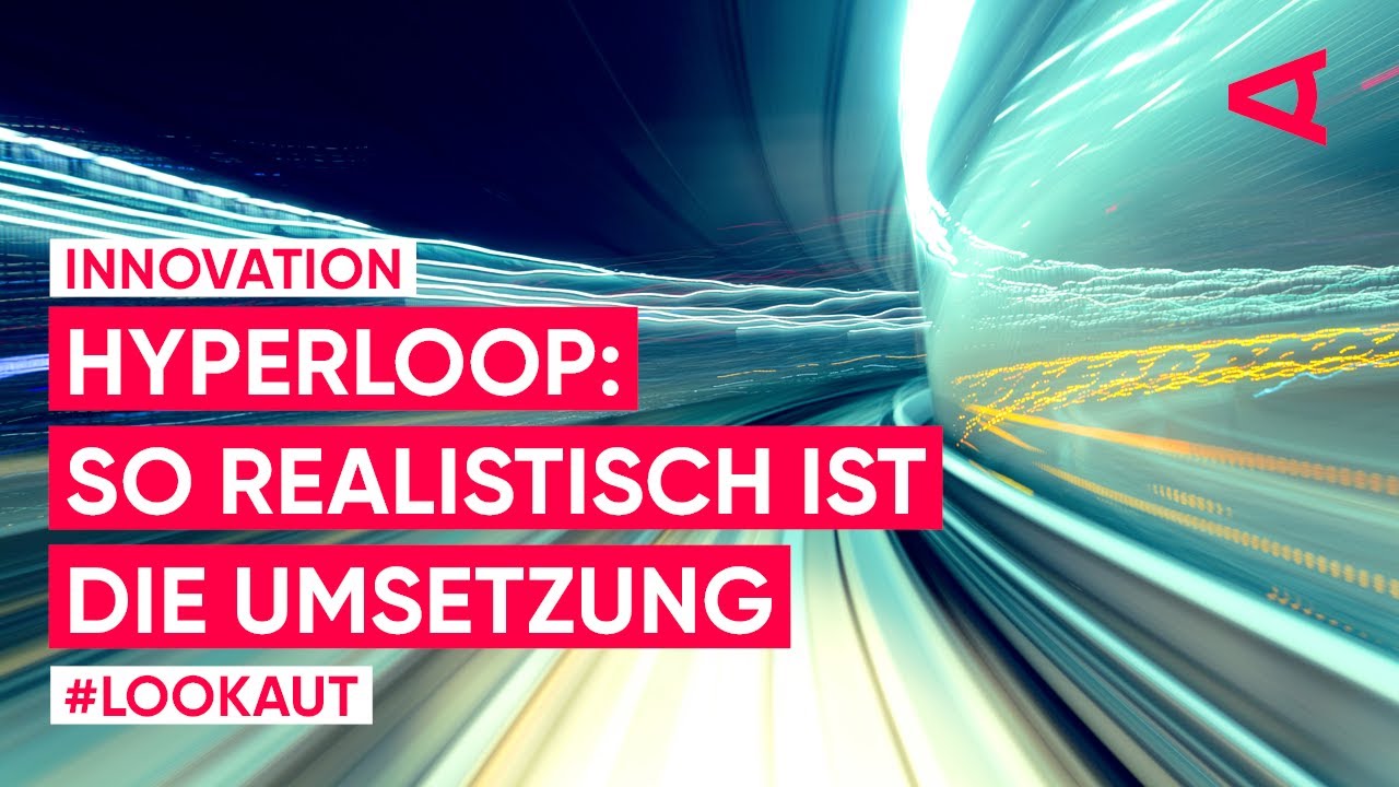 Hyperloop Geschwindigkeit: Reisen wir bald mit 1.000 km/h? - YouTube