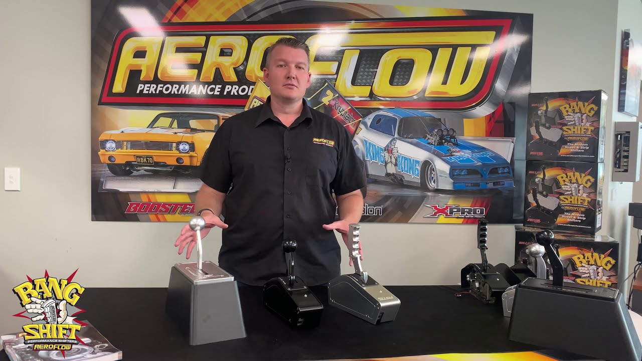 Bangshift Performance Shifters by Aeroflow - YouTube