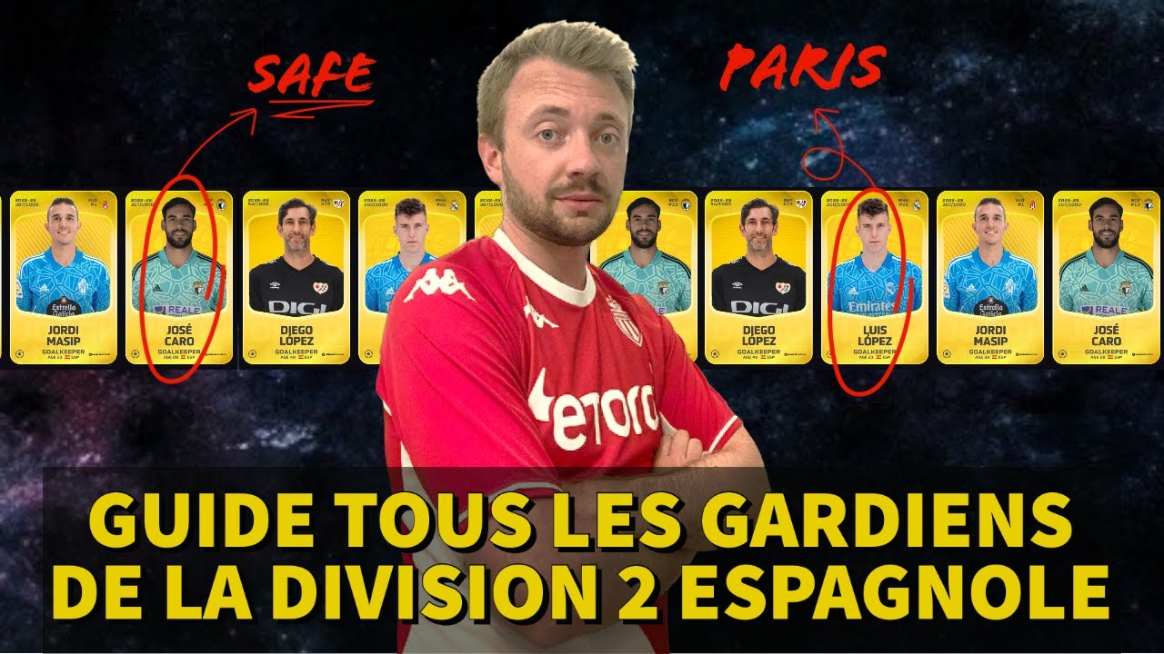 SORARE - GUIDE COMPLET DE TOUS LES GOALS - EDITION D2 ESPAGNE - YouTube