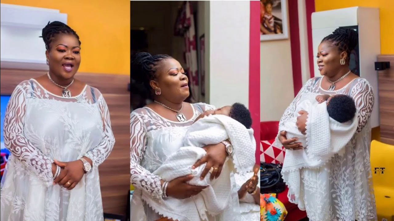 Actress Mercy Asiedu Welcomes New Baby With Her Husband As Soldier On ...