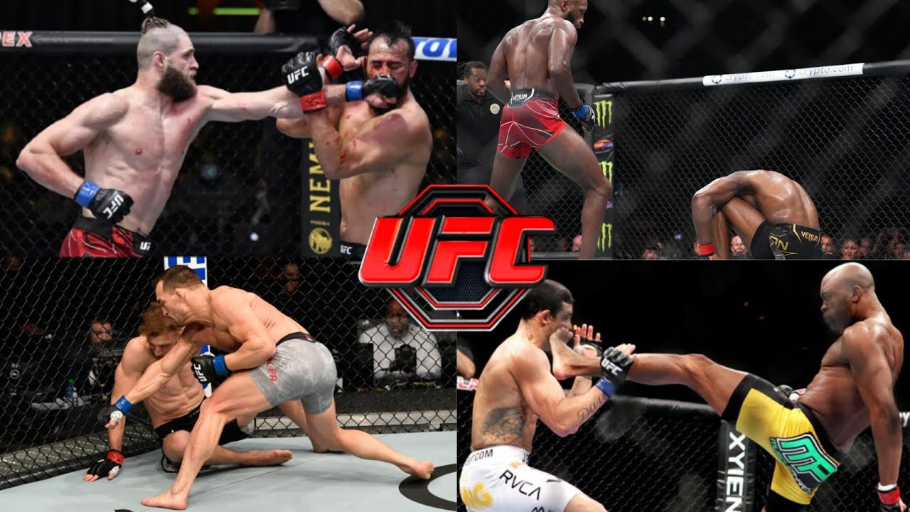 Knockout after a beautiful series of punches UFC MMA TOP 5 Full Fights ...