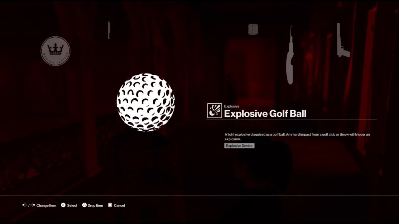 Hitman - Golf Ball Explosion and a Good Old Knife Throw - YouTube
