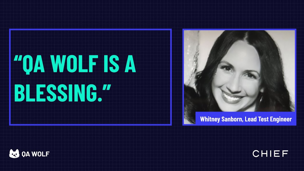 QA Wolf helped Chief meet the moment - YouTube