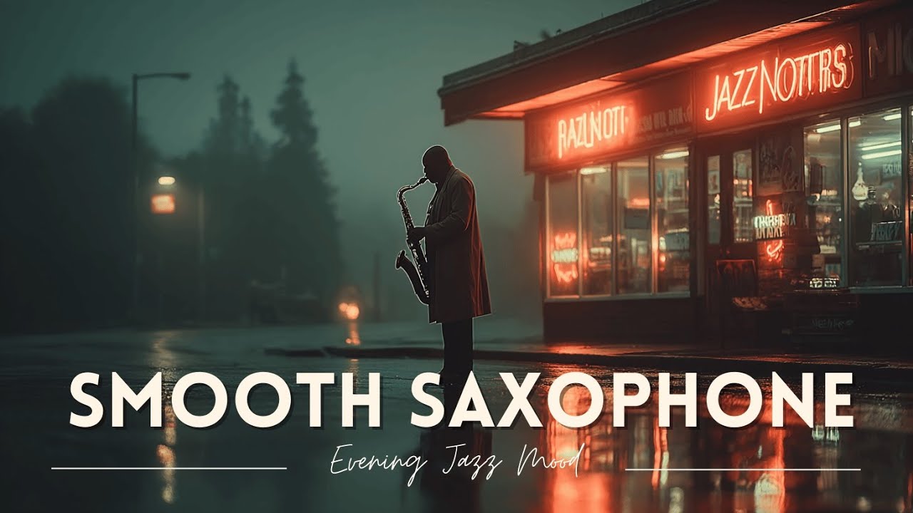 Urban Jazz Moods - Smooth Saxophone Serenade for a Cozy Evening City ...