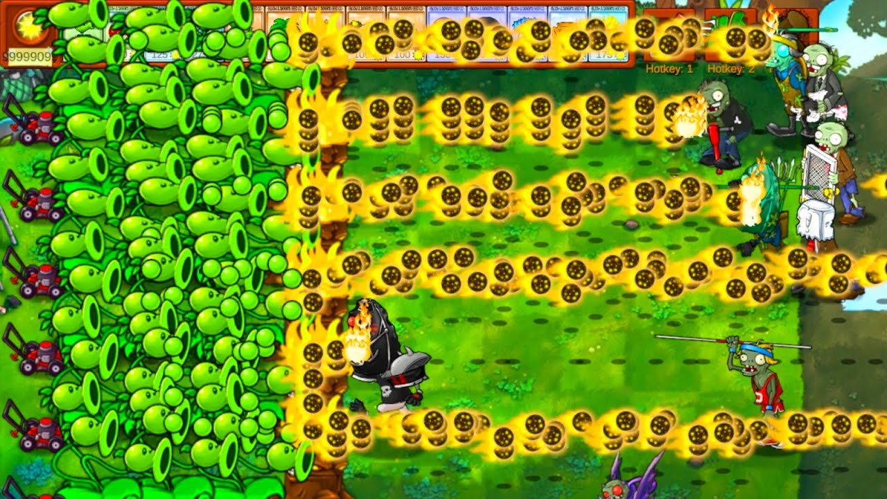 Pvz super hybrid mod 2.1.7 | Pvz Fusion hybrid - YouTube