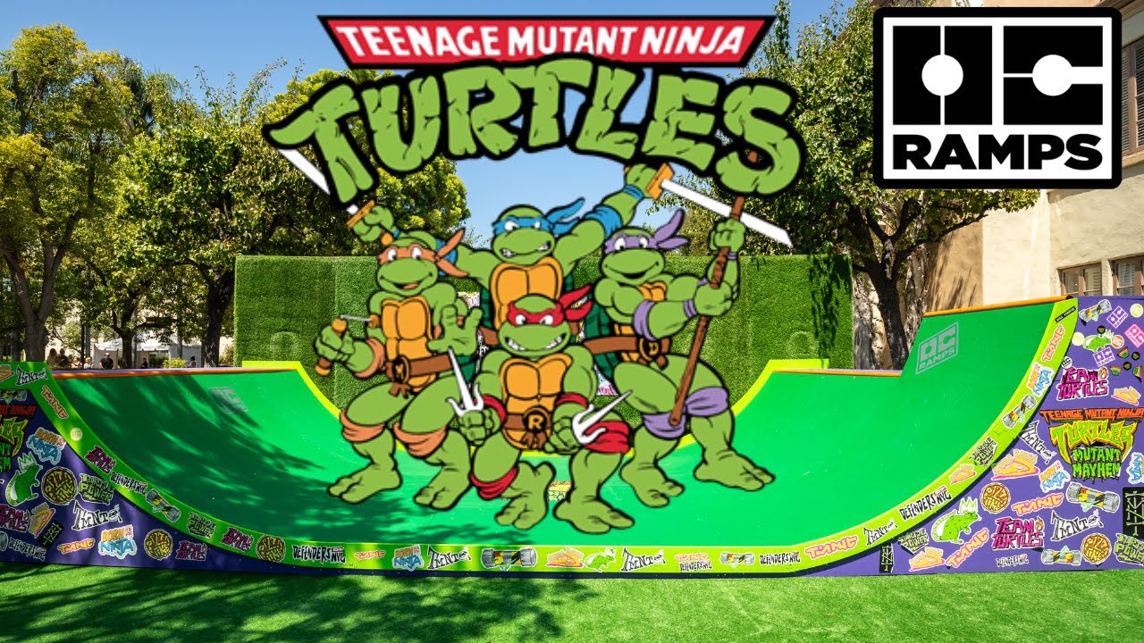 Bts of building a mini ramp for the Ninja Turtles - YouTube