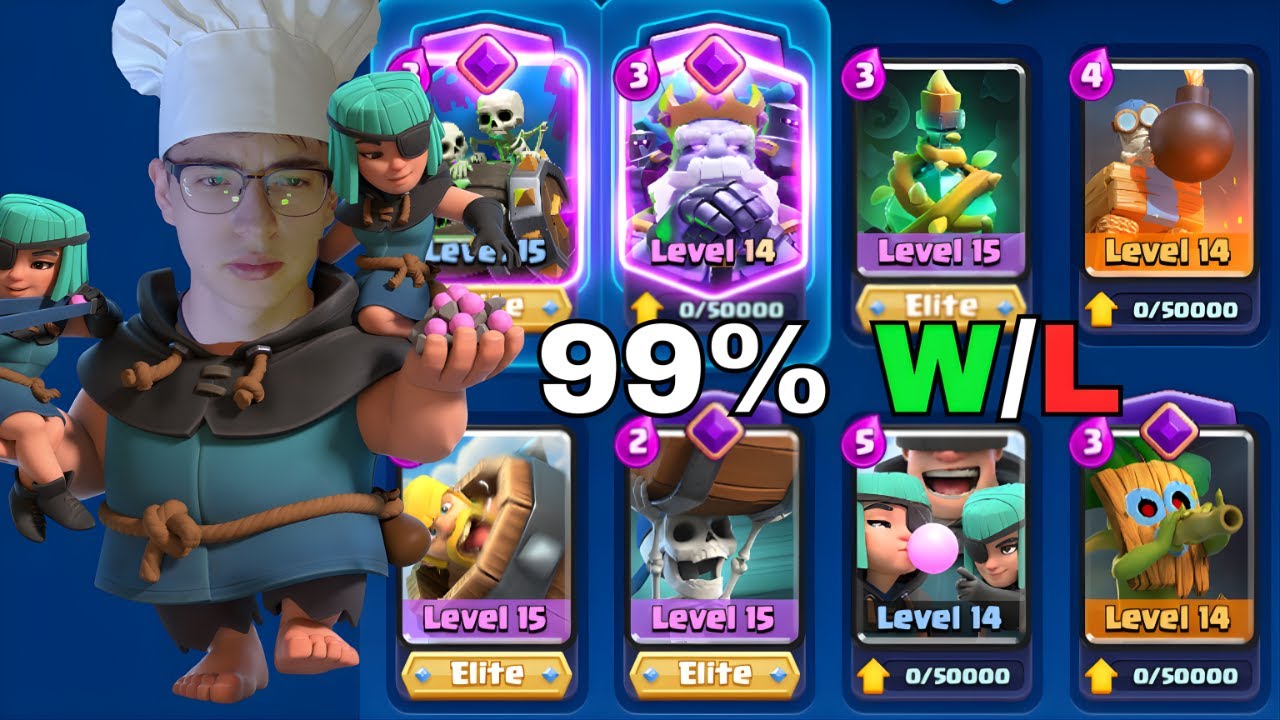 THE BEST HYPERBAIT SPAM DECK IN CLASH ROYALE! - YouTube