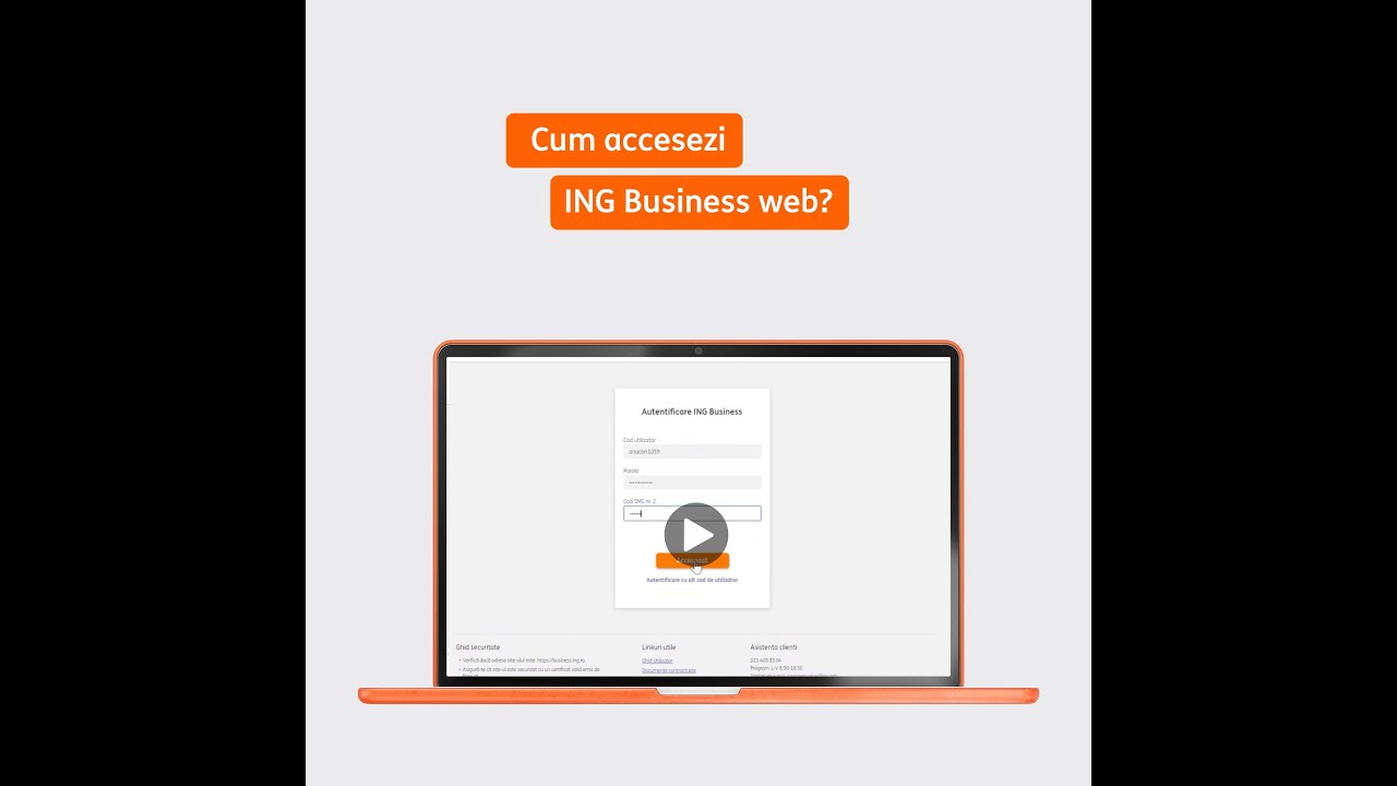 Login ING Business web - YouTube