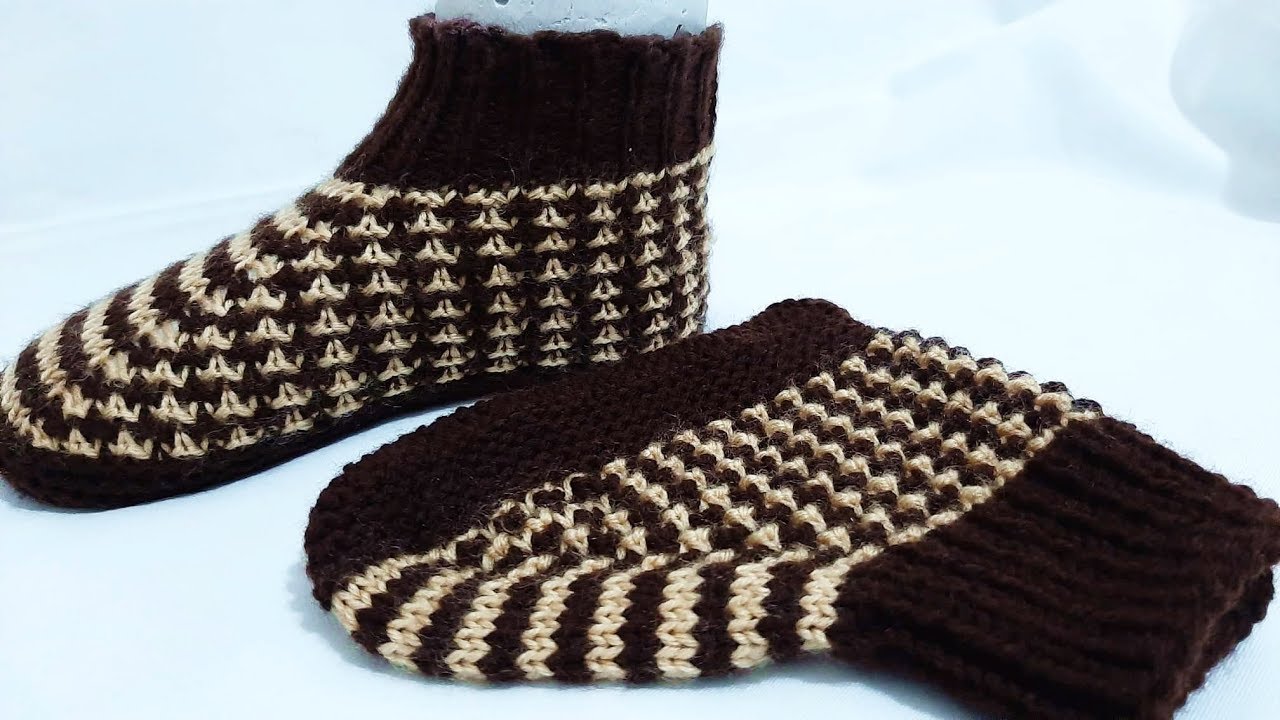 Si te thurim me shtiza çorape me 2 ngjyra ? - YouTube