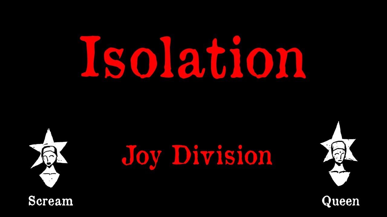 Joy Division - Isolation - karaoke - YouTube