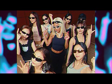 Saweetie & TWICE - superstars (Official Visualizer)