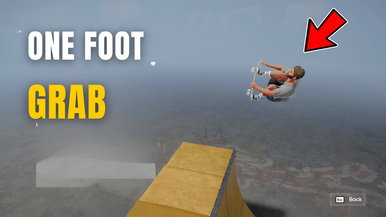 Skate 4 How to One Foot Grab Tricks - YouTube