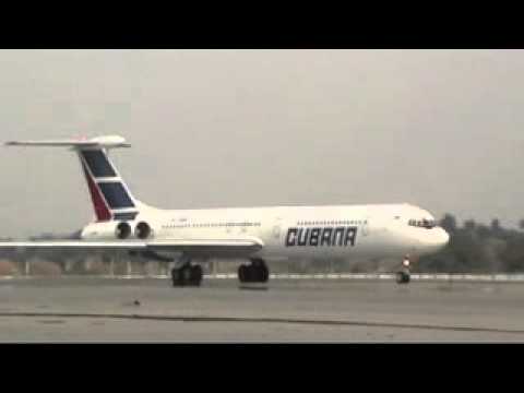 Ultimo vuelo comercial de un IL-62M de Cubana de Aviacion. - YouTube
