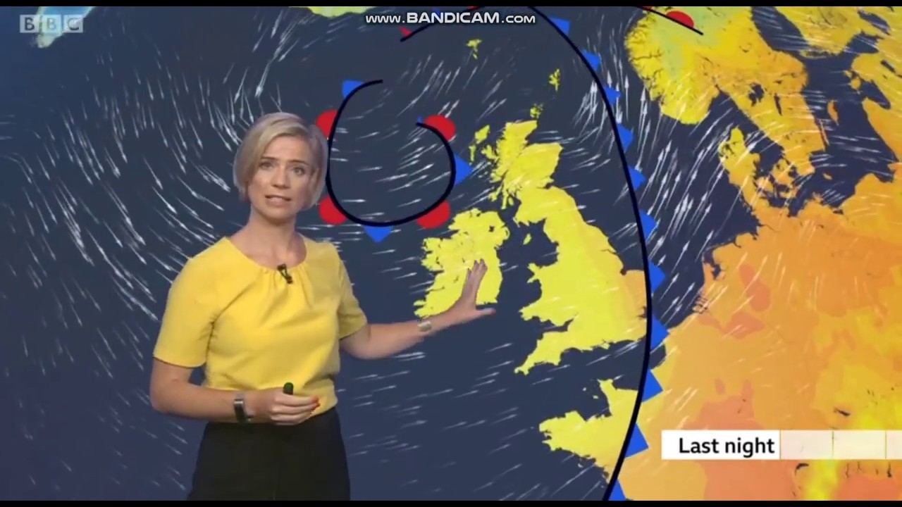 Sarah Keith-Lucas - BBC Weather - (30th June 2019) - 60 fps - YouTube