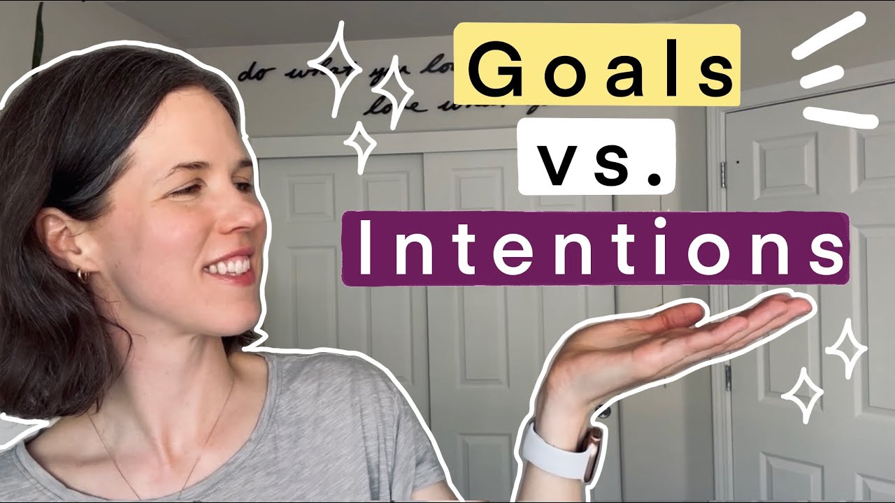 How to Use Goals & Intentions TOGETHER to Manifest Faster ⚡️ - YouTube