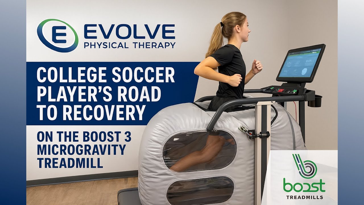 College Soccer Player - Boost 3 Microgravity Treadmill Experience at ...